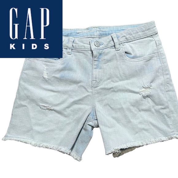 GAP | Bottoms | New Gapkids 969 Girls Midi Denim Cut Off Jean Shorts 12 Regular | Poshmark